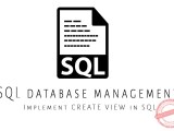 Implement Create View In Sql Just Tech Review