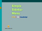 Simple Sidebar Menu In Html Css And Javascript Jv Codes 2026