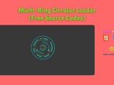 Multi Ring Circular Loader Using Html And Css Free Source Code Jv