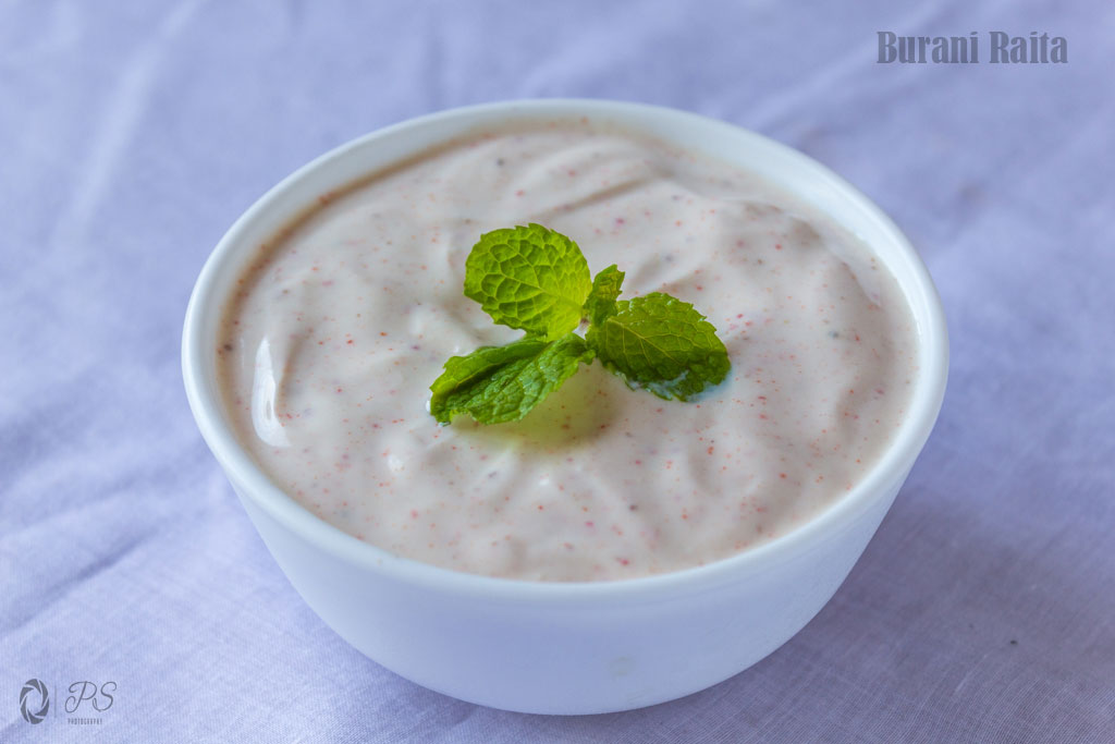 Burani Raita- An ideal companion of Hyderabadi Biryani - Kali Mirch ...