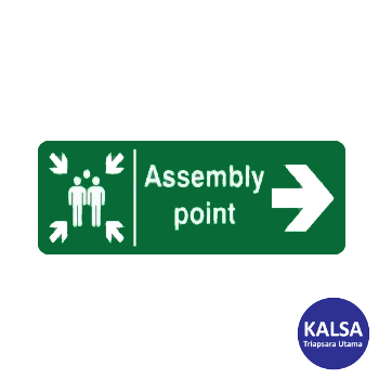 Safety Sign Assembly Point Right Direction Reflective Sticker Only - PT ...