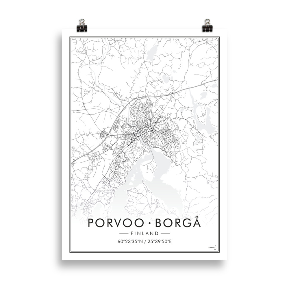 Porvoo juliste | KARIKKO
