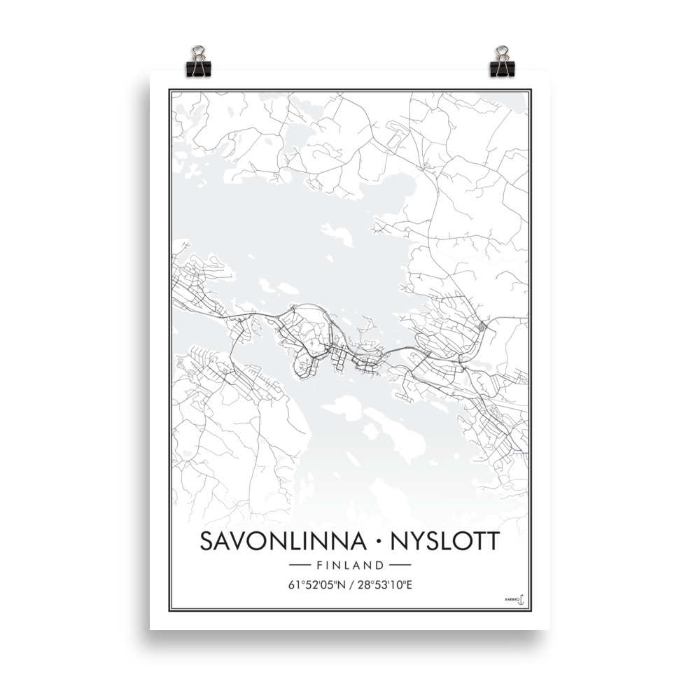 Savonlinna juliste | KARIKKO