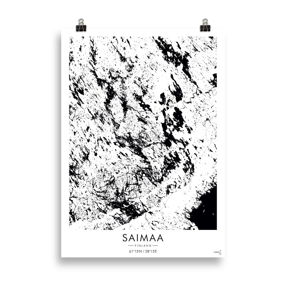 Saimaa juliste | Karikko