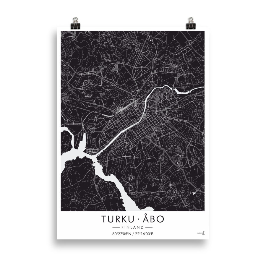 Turku juliste musta | KARIKKO