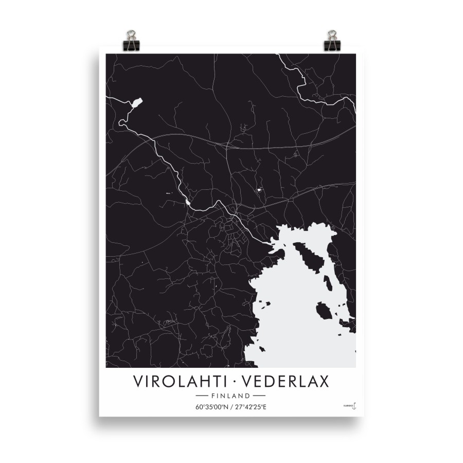 Virolahti juliste musta | Karikko