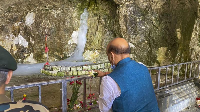 Heat Wave Melts Ice Lingam At Amarnath Cave Shrine – Kashmir Observer