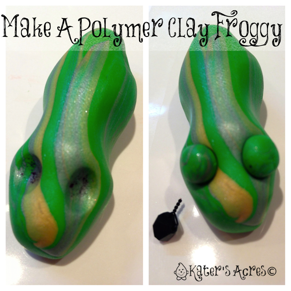 Polymer Clay Frog Tutorial inspired by Christi Friesen - Photos too!