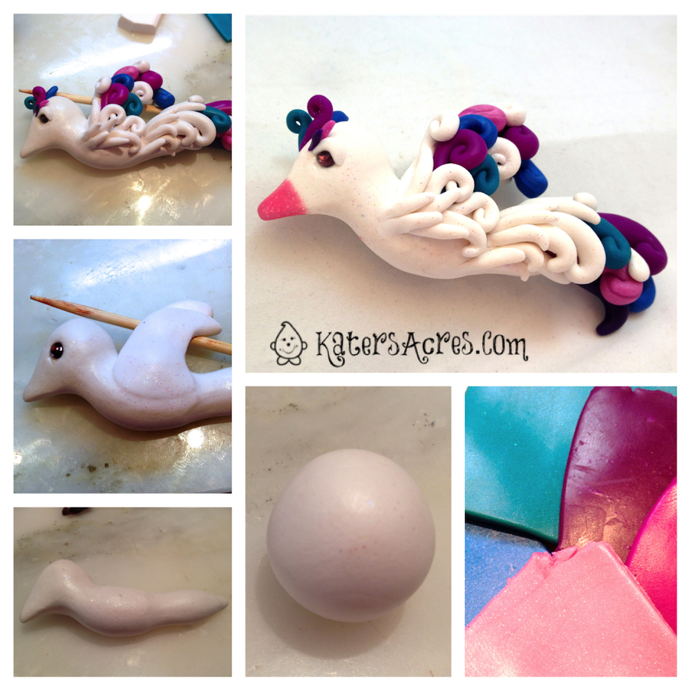 Friesen Friday Polymer Clay Project: Fancy Bird Tutorial