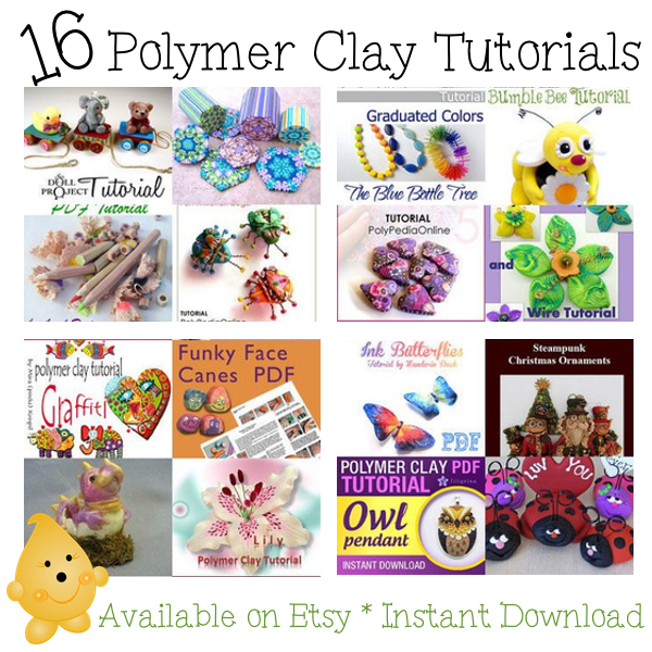16 Polymer Clay Tutorials Ready to Download & Use Today