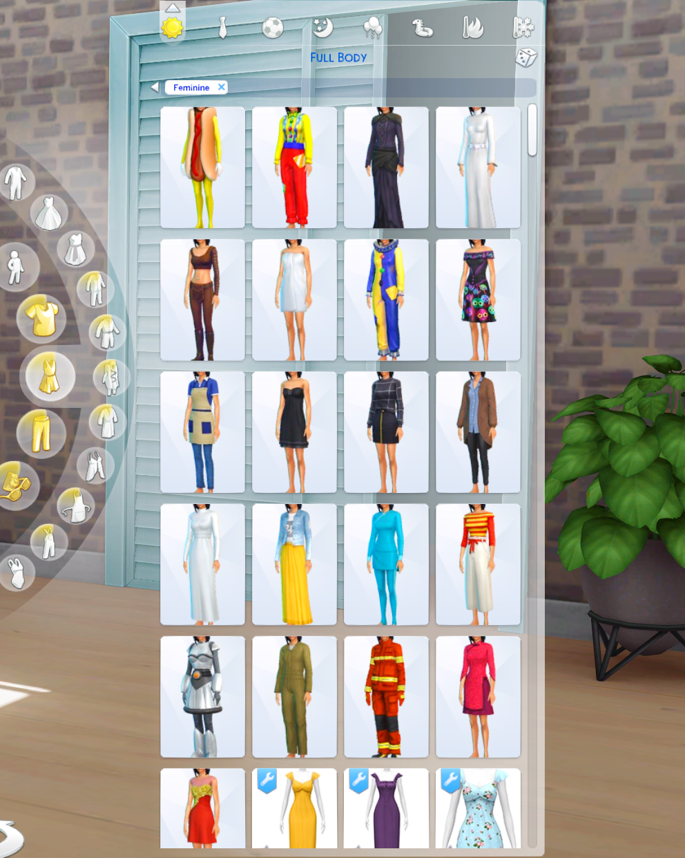 Sims 4 cas mods 5 columns - templatesno