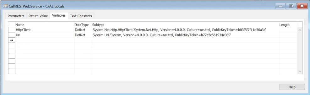 Web Services Examples Part 1 – The Basic Pattern – Kauffmann @ Dynamics 365 Business Central