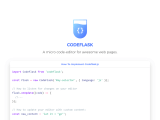 Codeflask A Micro Code Editor For Awesome Web Pages