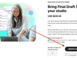 How Do I Add Seats To My Final Draft 13 Site License Final Draft