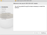 How To Resolve Java Se 6 Runtime Message On Mac Osx 10 10 Yosemite 10