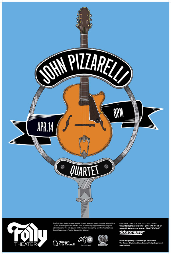 KCAI Graphic Design Students Jazz Up Folly Posters – KC STUDIO