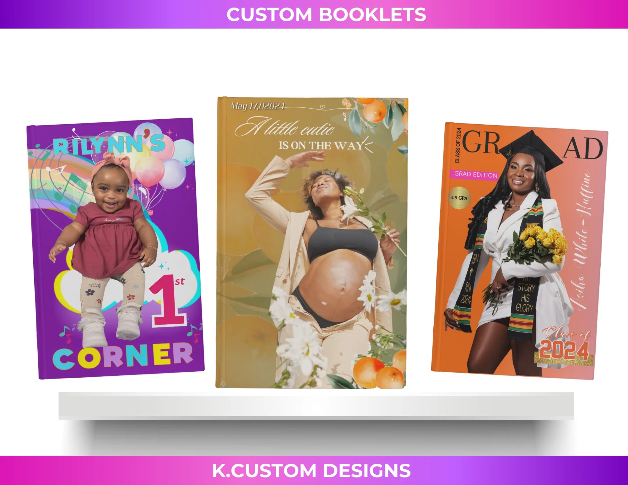 Custom Digital Booklet K Custom Design