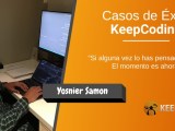 Yosnier Samon Caso De éxito De Keepcoding Bootcamps