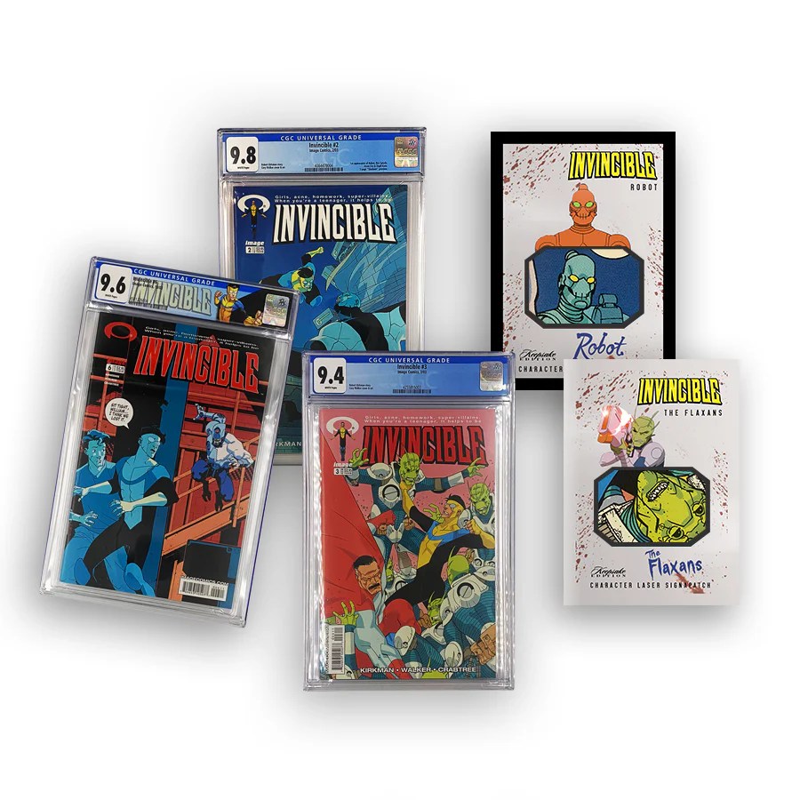 2025 Invincible Season 1 Keepsake Premiere Hobby Edition Box Keepsake