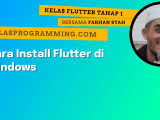 Cara Install Flutter Kelas Programming