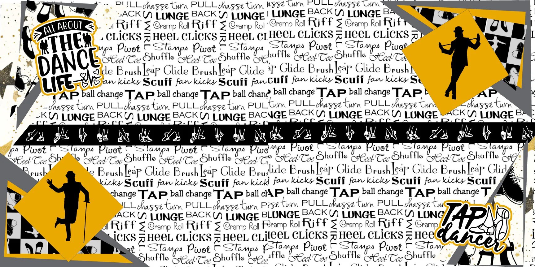 Tap Dancing Page Layout Kelly S Creations