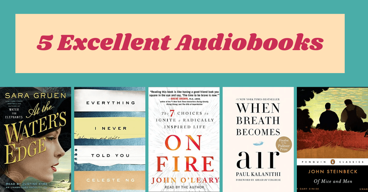 5 Excellent Audiobooks to Listen to Today