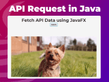 How To Connect To An Api Using Javafx