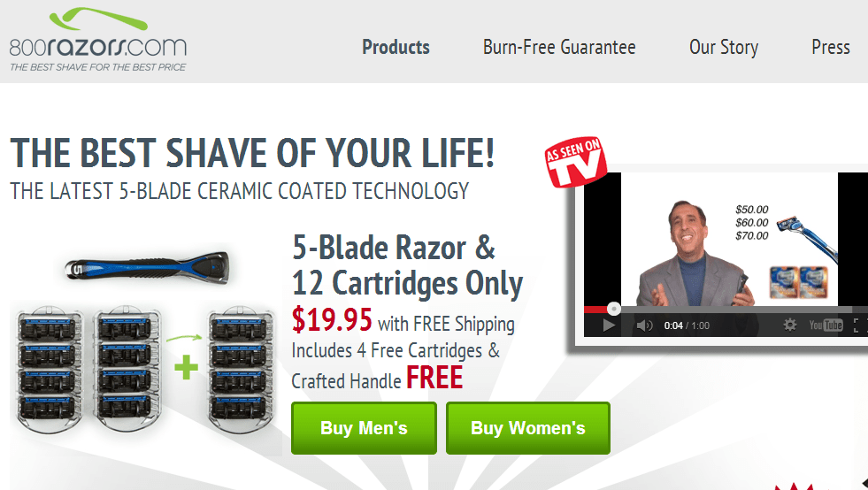 Competition for Online Razor Business | Kerin & Hartley Marketing