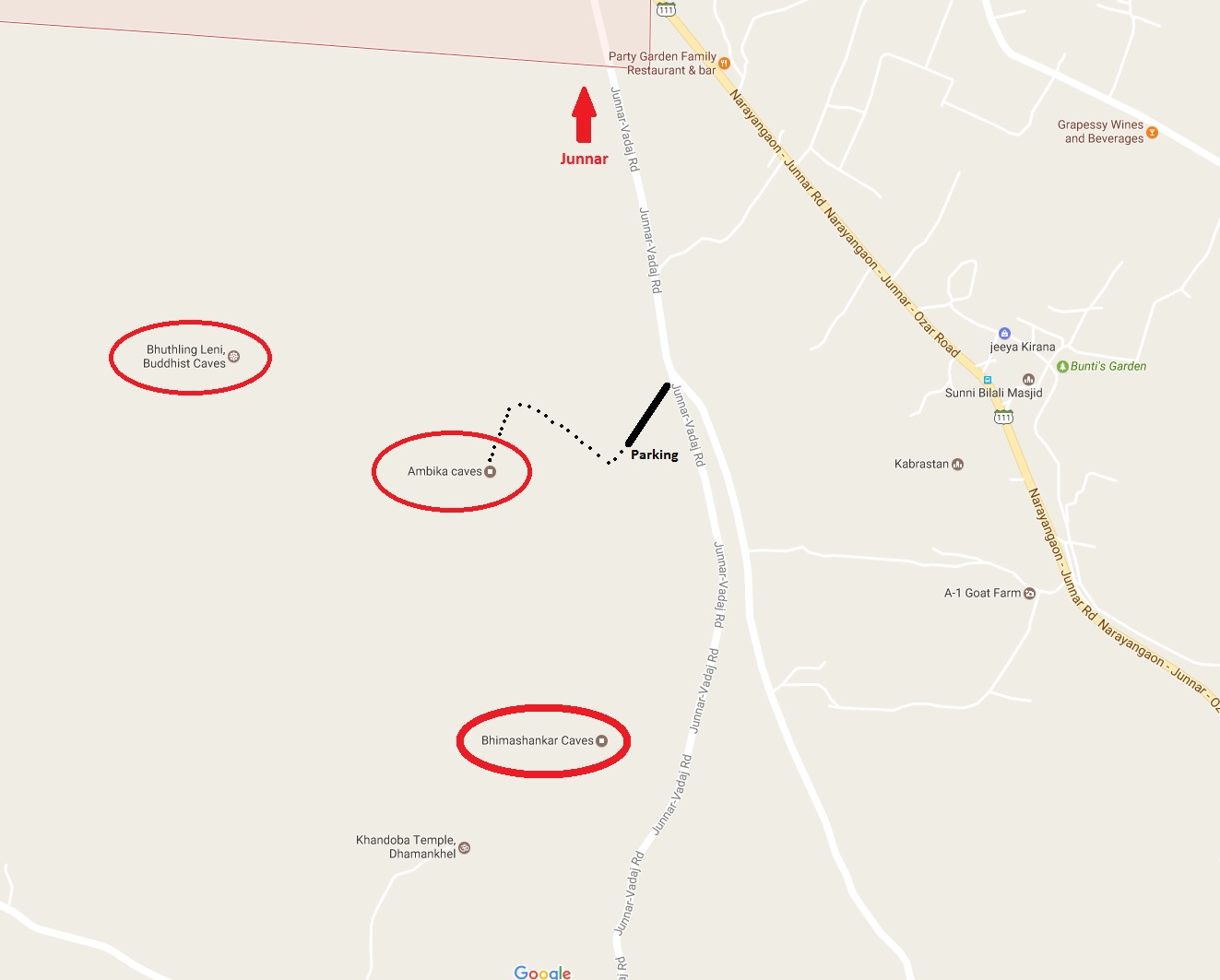 How to visit Bhimashankar, Amba-Ambika and Bhutalinga Caves on Manmodi ...