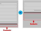Difference Between Footnote And Endnote With Comparison Chart Key