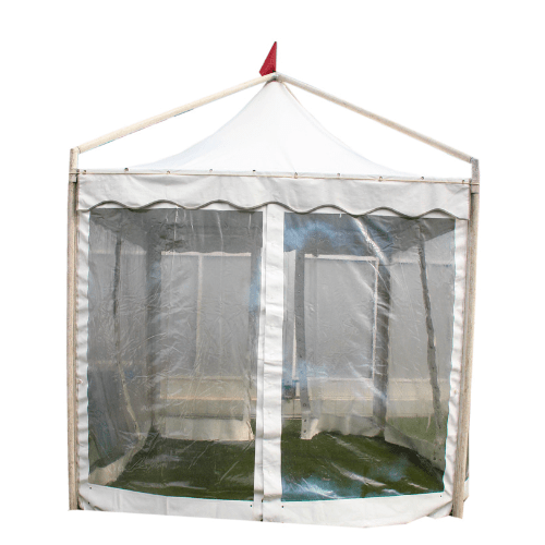 10ft X 10ft Summer Gazebo with Clear Sides - KFA Rentals