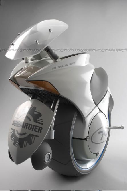 BOMBARDIER EMBRIO: THE NEW ONE-WHEELED VEHICLE | The FAST & The FAMOUS