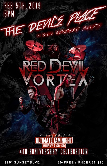 RED DEVIL VORTEX - "THE DEVIL'S PLACE" (OFFICIAL VIDEO 2019) - KICK ASS ...