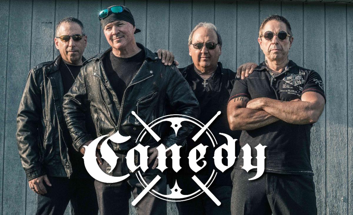 CANEDY (THE RODS drummer Carl Canedy) - band to Play First Ever Gig ...