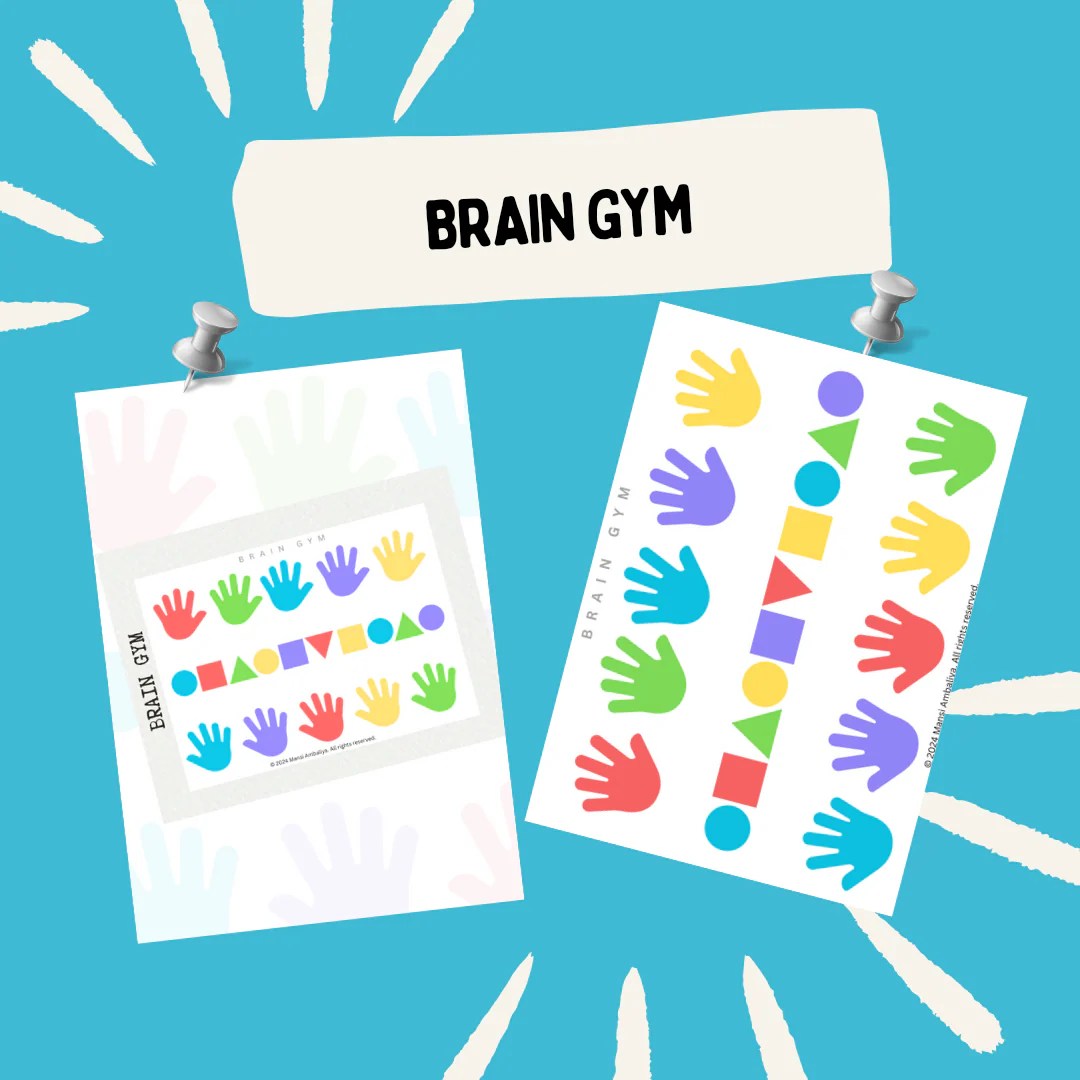 Brain Gym Activity To Enhance Cognitive Function Worksheet Digital Do