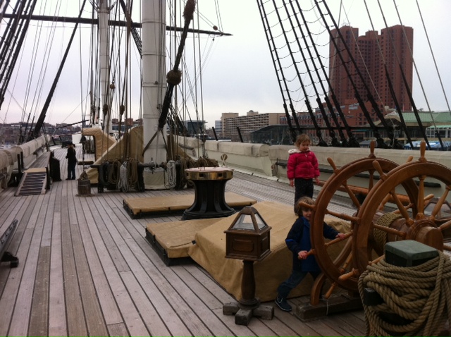 Touring Ships at Baltimore Inner Harbor | KidFriendly DC