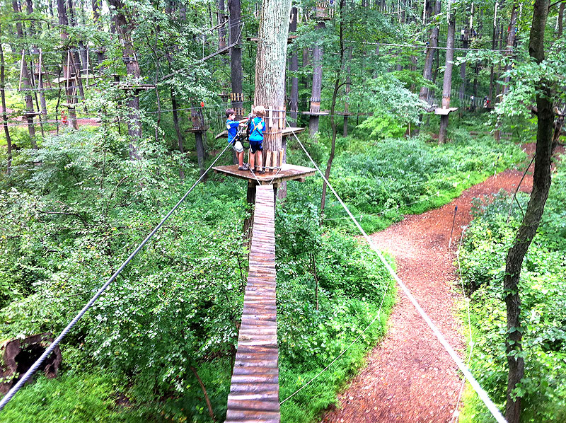 A Return to the Trees: The Adventure Park at Sandy Spring | KidFriendly DC
