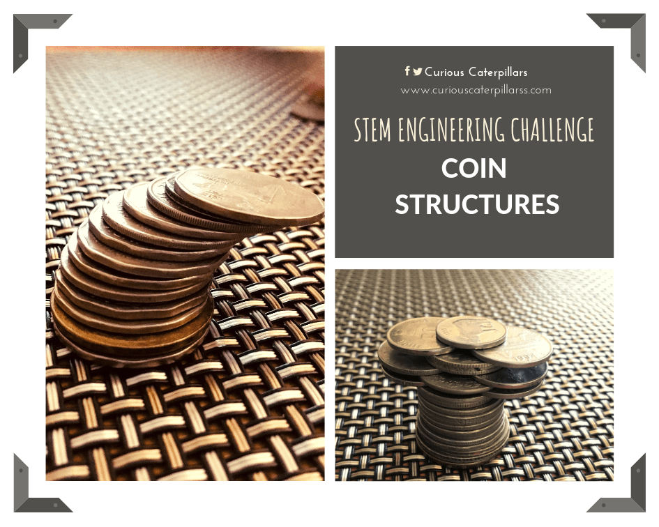 Coin STEM Structures - Explore Mass & Balance - KidPillar