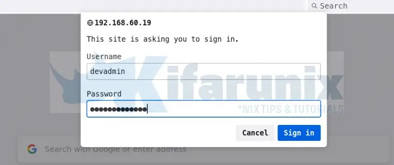 Configure Ldap Based Http Basic Authentication Kifarunix