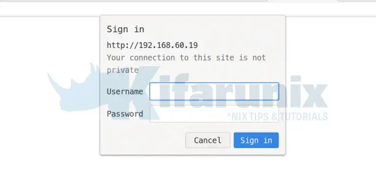 Configure Ldap Based Http Basic Authentication Kifarunix