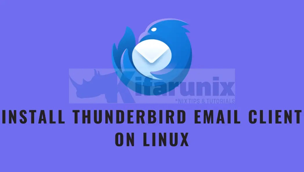 Install Thunderbird On Ubuntu 24 04 Kifarunix