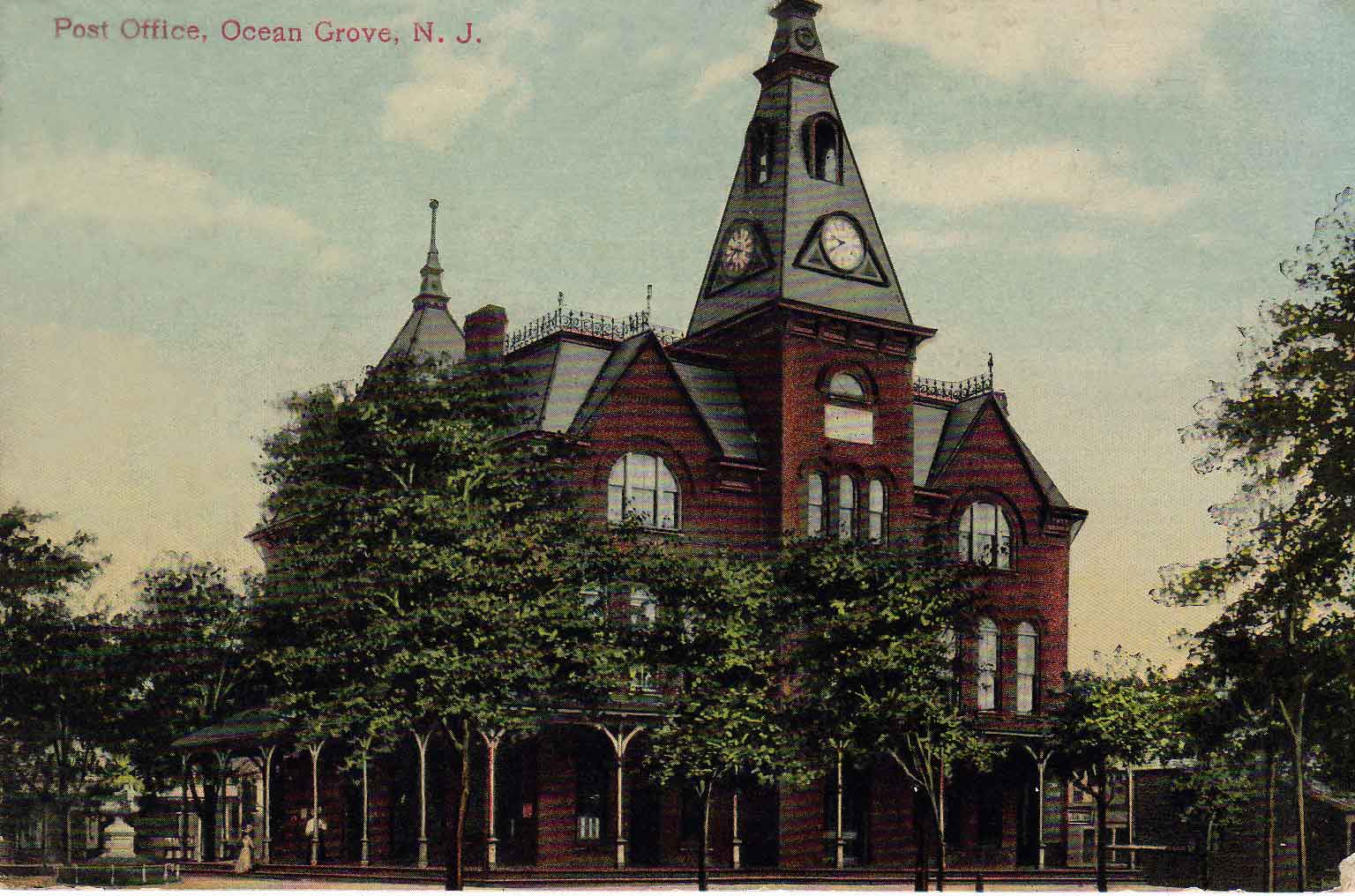 Ocean Grove, NJ – Post Office Postcards