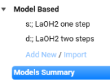 Model Based Analysis First Steps