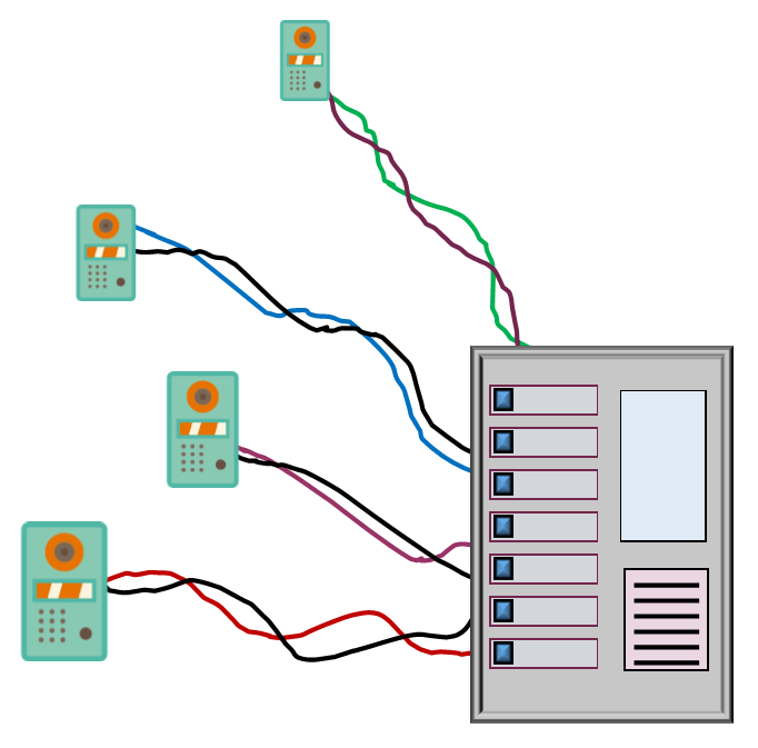 Wiring Diagram For Intercom - Wiring Digital and Schematic