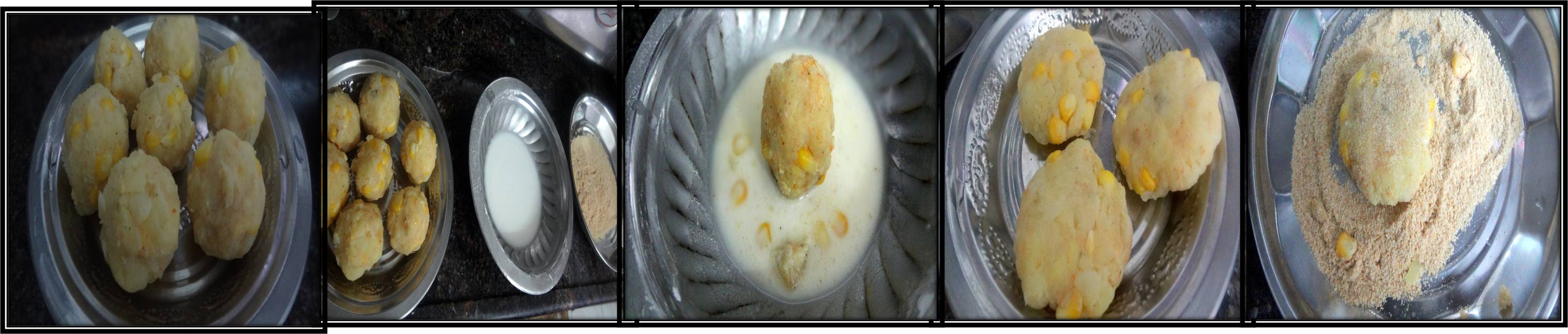 SWEET CORN CUTLET|CORN ALOO TIKKI|CORN TIKKI PATTIES - Kitchen Kathukutty