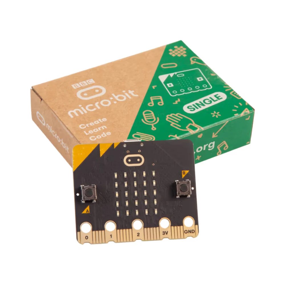 Buy Bbc Micro Bit V2 21 Pocket Sized Single Board Computer Kitsguru