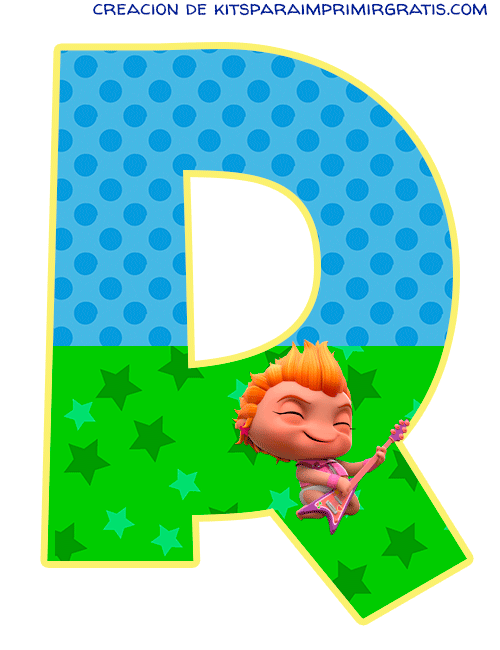 Abecedario MINI BEAT POWER ROCKERS Descarga gratis – Kits para imprimir ...