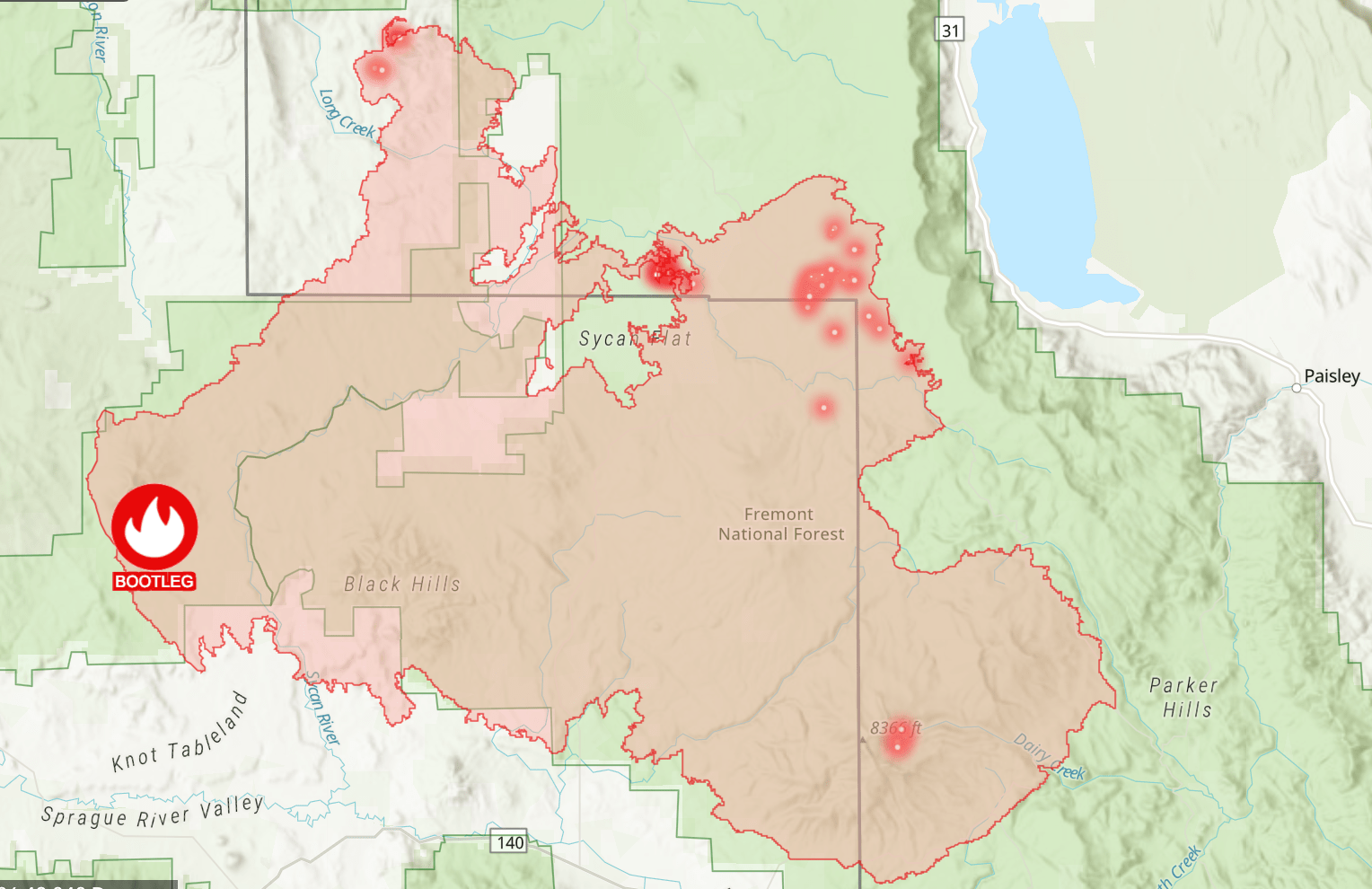 Klamath County: Bootleg Fire Update For July 31st | Klamath Alerts