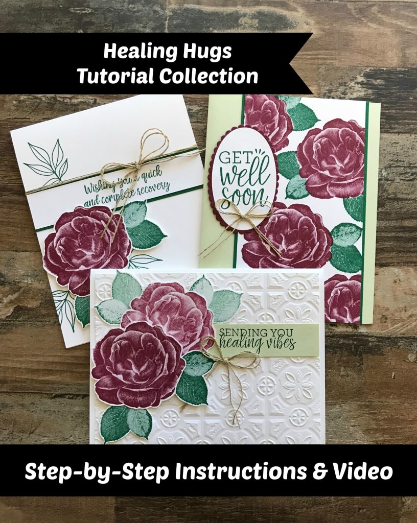 Healing Hugs Card Tutorials - Klompen Stampers