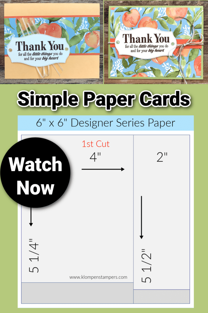 How to Make Fabulous Quick Cards | A Card Layout You'll Use Lots
